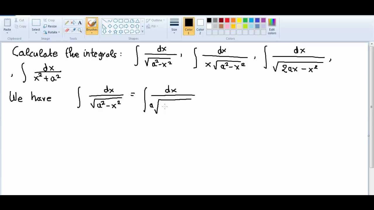 Basic techniques of integration 5 by tutor4uk.mp4 - YouTube
