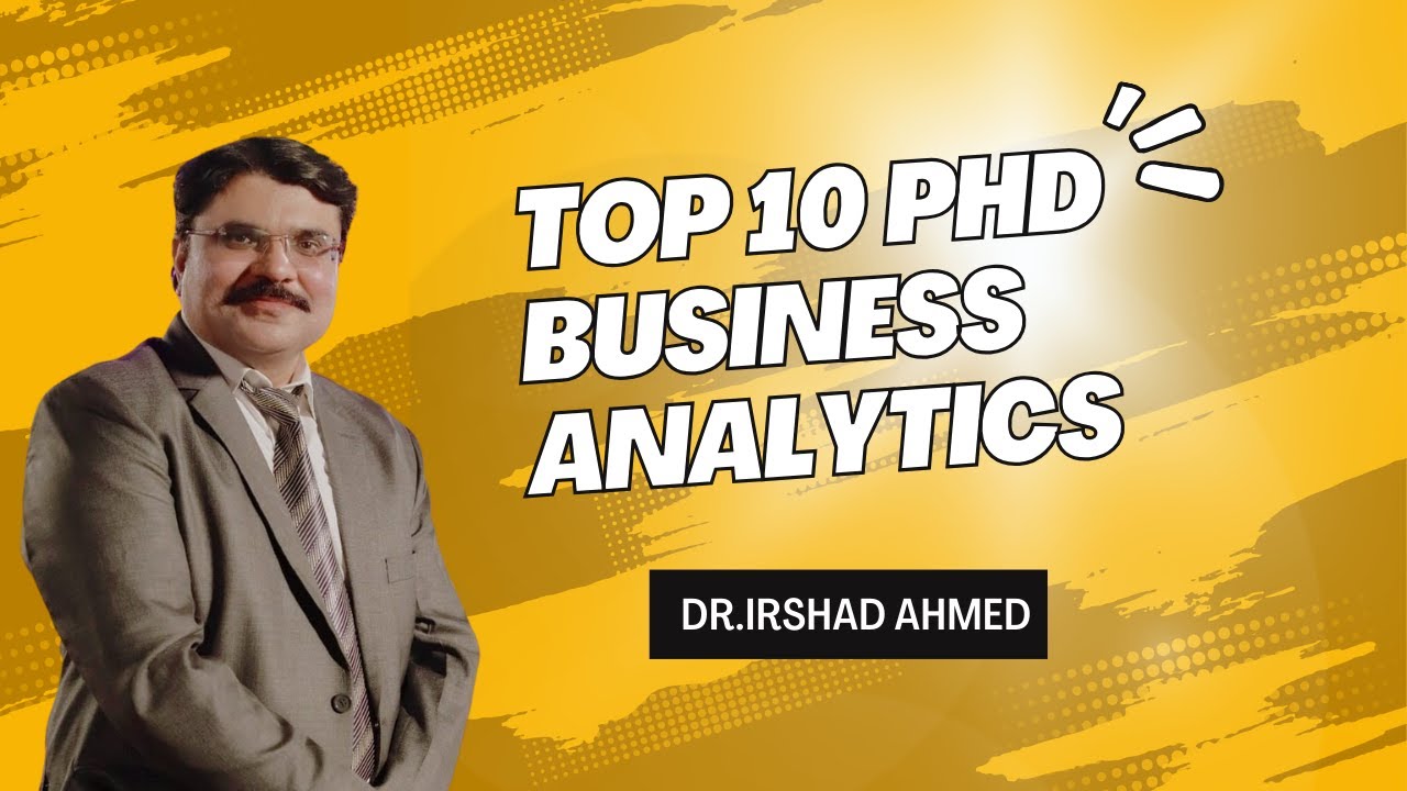 Top 10 PhD Business Analytics - YouTube
