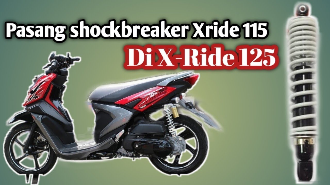 Cara memasang shock breaker X ride 115 di X ride 125 - YouTube
