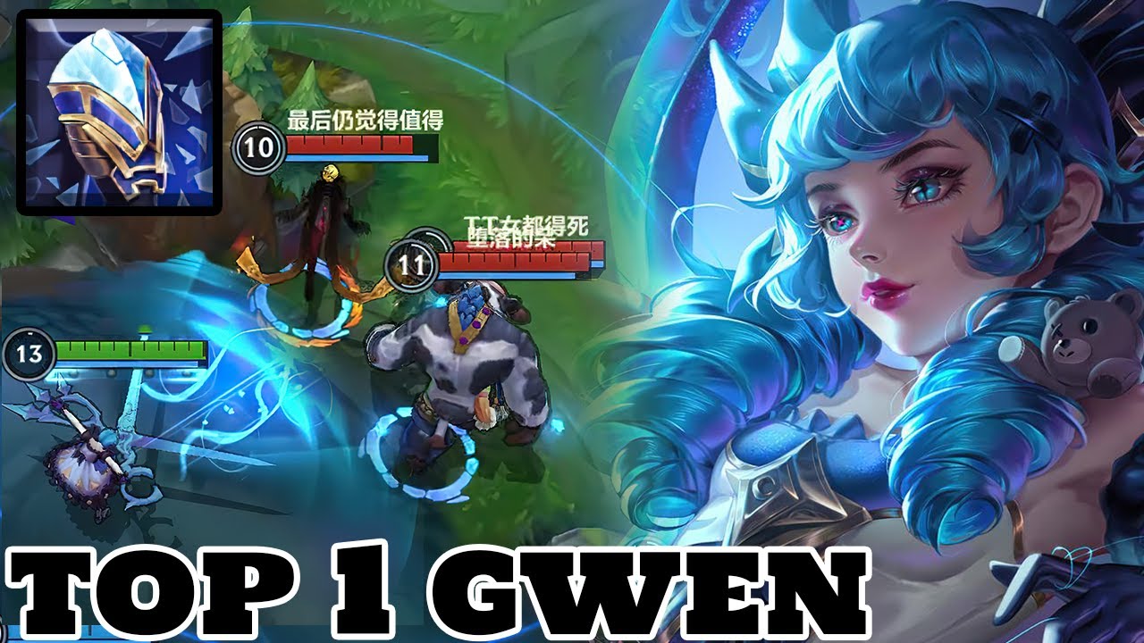 Wild Rift Gwen - Top 1 Gwen Gameplay Rank Grandmaster - YouTube