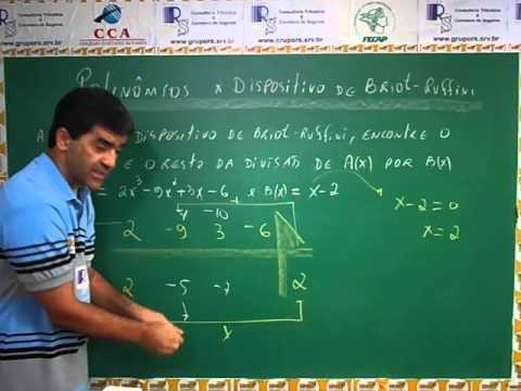 POLINÔMIOS - AULA 48 - DISPOSITIVO DE BRIOT - RUFFINI - YouTube