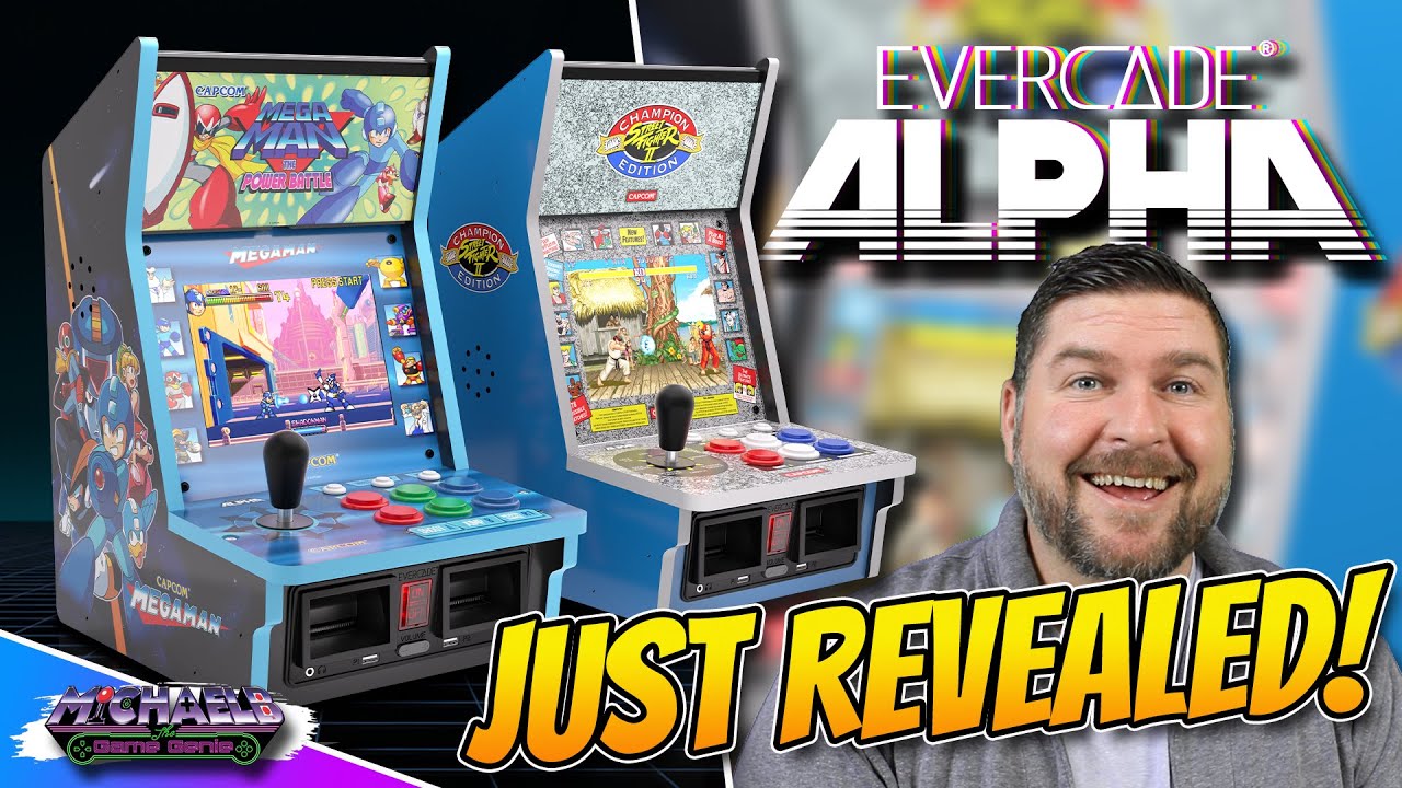 Evercade Alpha Just Revealed! Arcade1Up Countercade Competition - YouTube