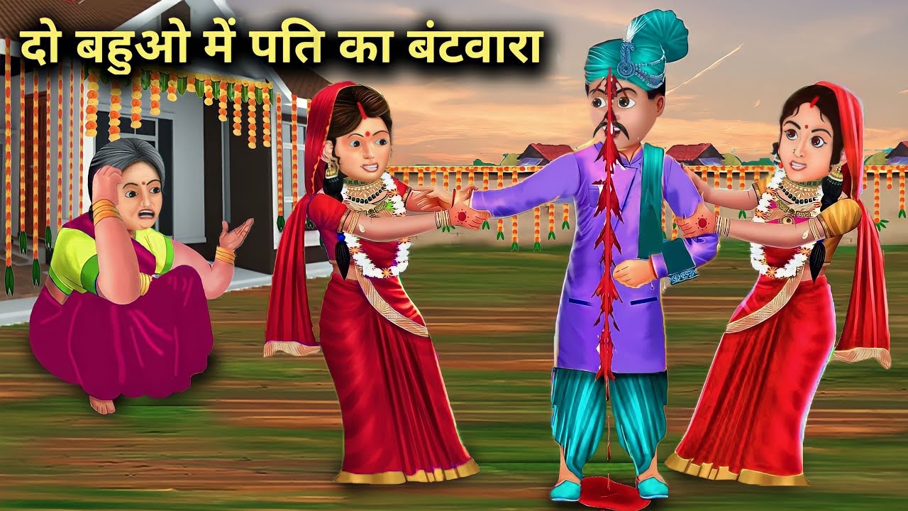 दो बहुओं में पति का बंटवारा | सास बहू की कहानियां | DO BAHUON MEIN ...