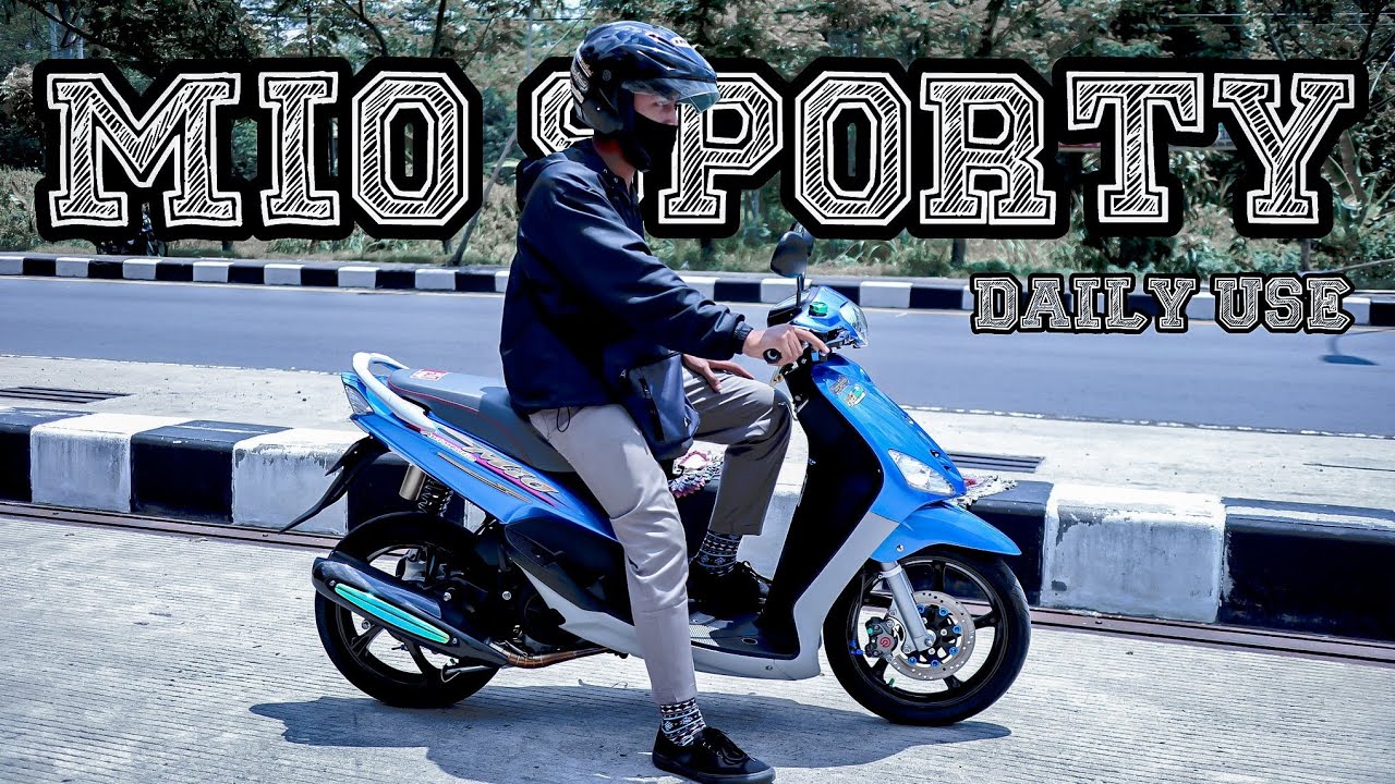 THAILOOK NGGA HARUS PAKE BAN CACING, mio sporty simple manis - YouTube