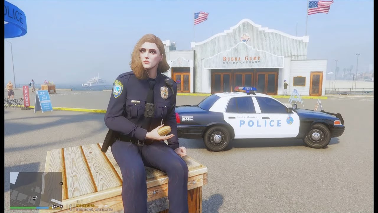Gta 5 Lspdfr Playing As A Santa Monica Police Female Officer - Los ...
