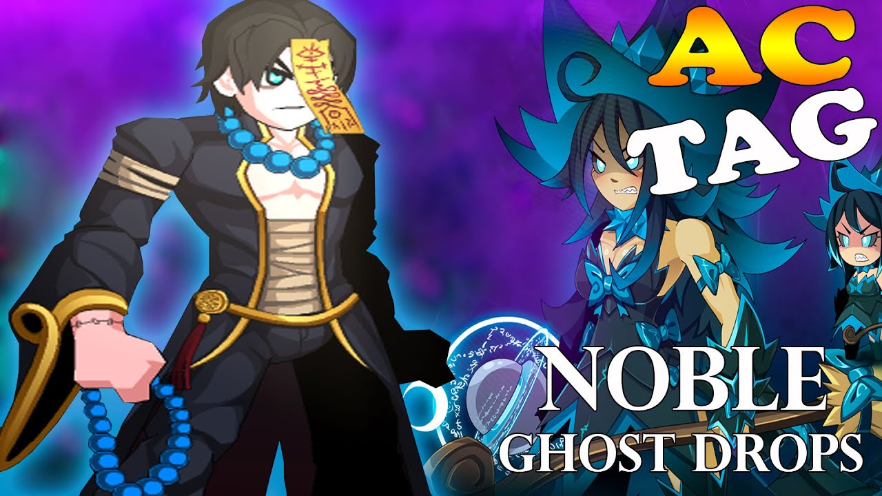 AQW NEW JIANGSHI & MIDNIGHT ZILLA WITCH SET l NOBLE GHOST DROPS ...