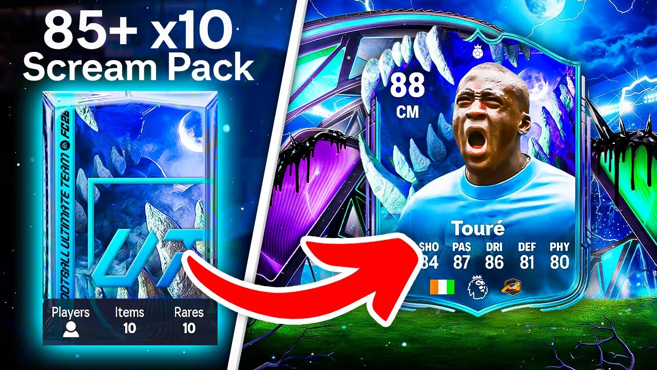 85+ x10 ULTIMATE SCREAM PACKS! 😱 FC 26 Ultimate Team - YouTube