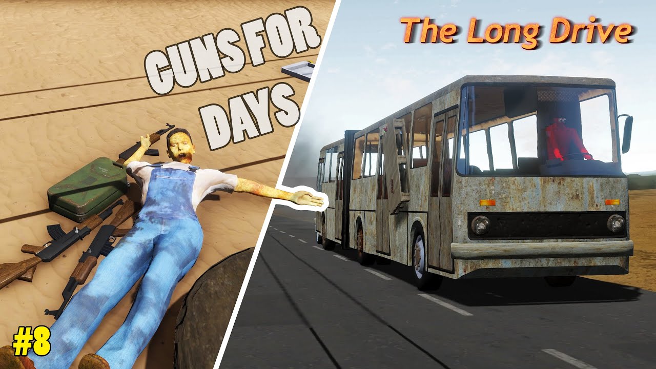 Never Ending Drive - A Mildly Glitchy Bus | The Long Drive - YouTube