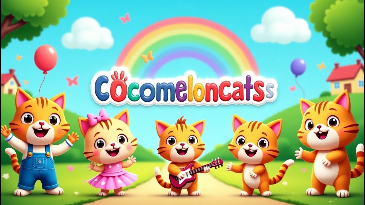 Meow with Us! 🎵 Cocomelon Cats Official Song & Dance | Sing, Dance, and ...