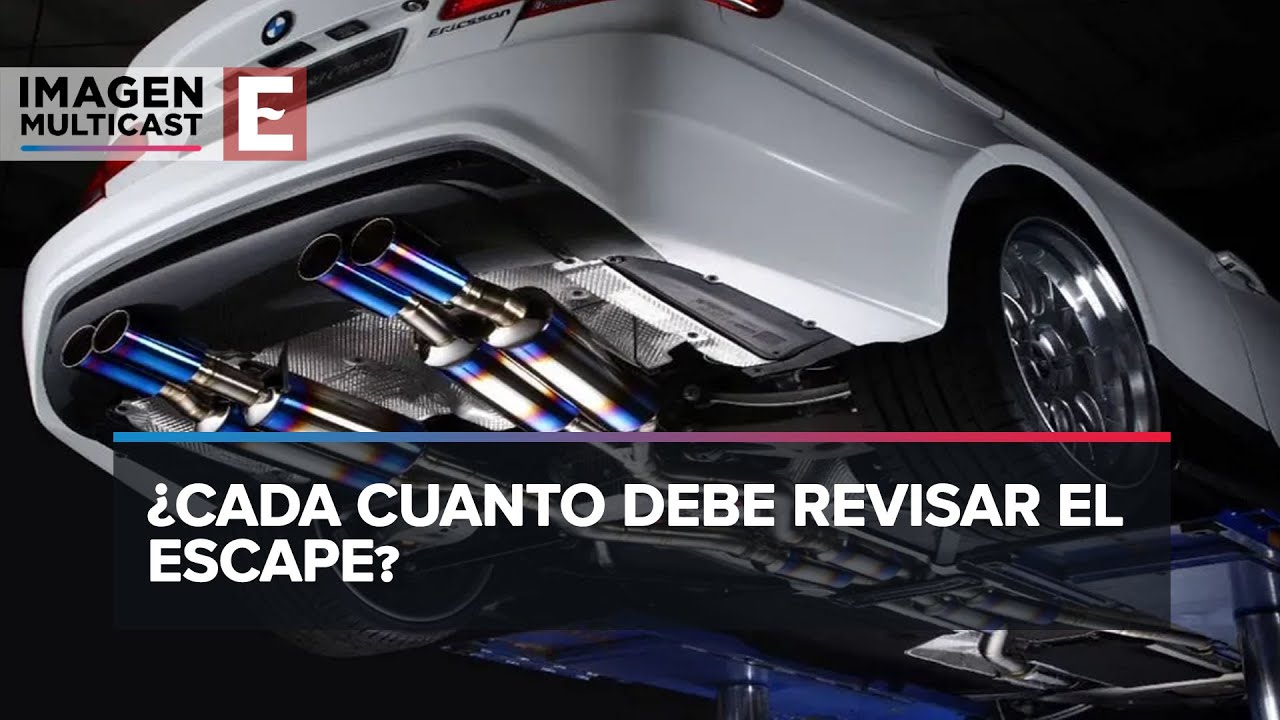 Funcionamiento y mantenimiento del sistema de escape de los vehículos ...
