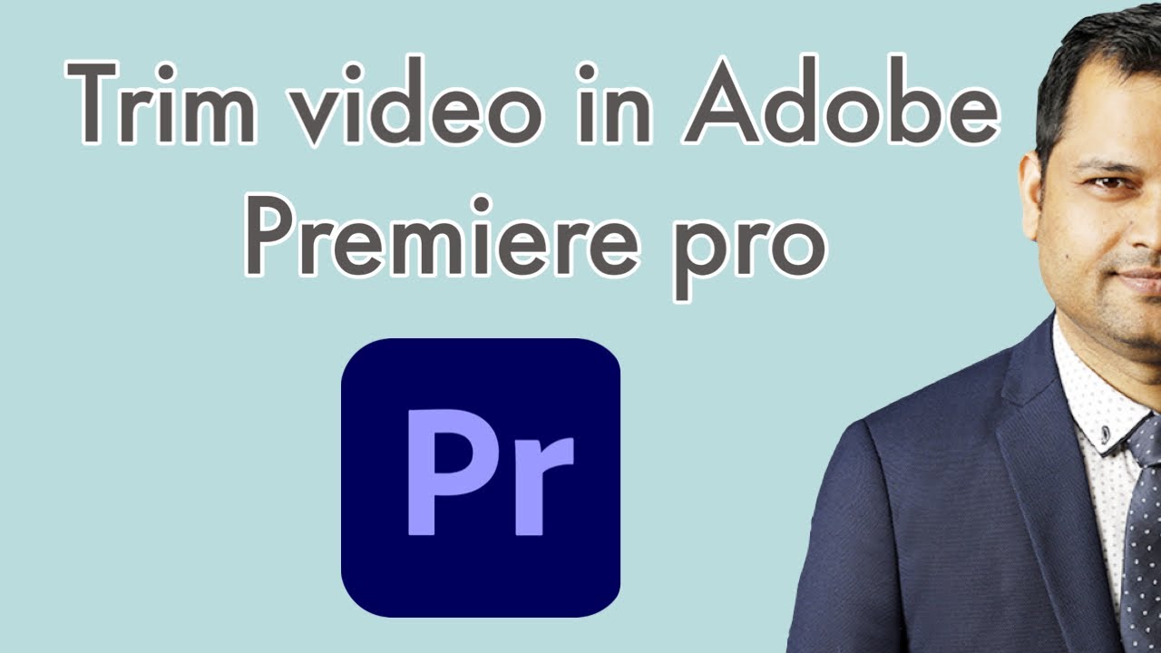 How to trim video in Adobe Premiere pro | Razor tool | Ripple delete ...