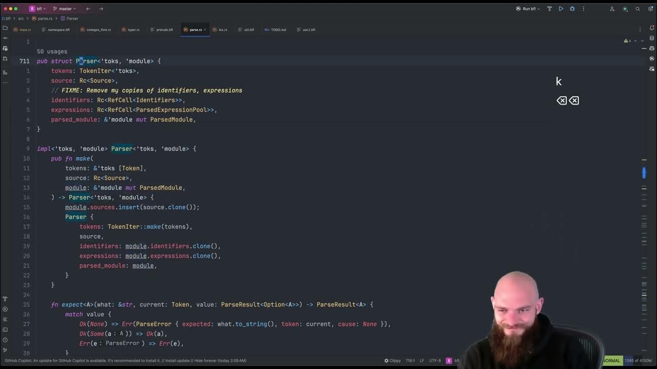 Compiler Programming in Rust - Adding a declaration pass to our Compiler! - YouTube