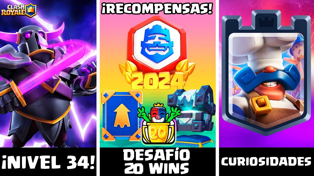 RECOMPENSAS DESAFÍO 20 VICTORIAS ¡PEKKA NIVEL 34! Noticias Clash Royale ...