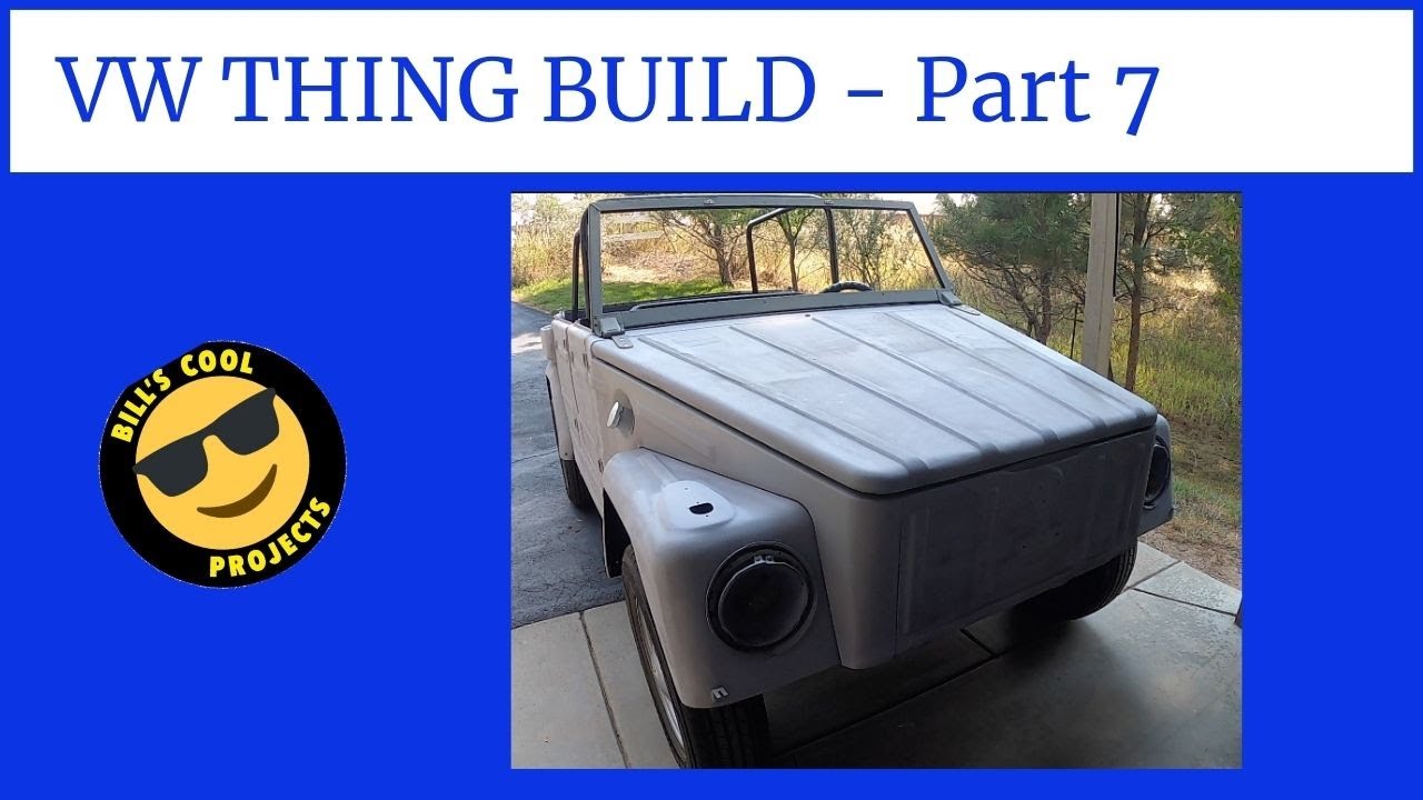 VW THING Build Part 7 Final Body preparation for paint! - YouTube