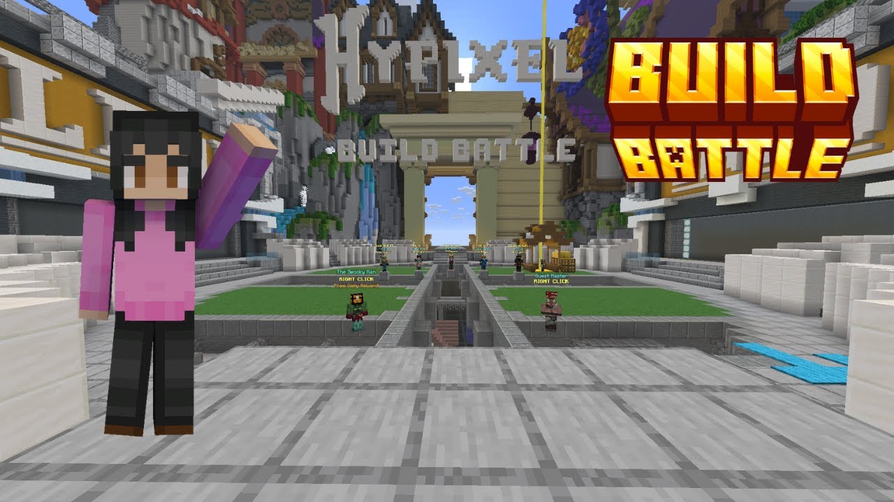 I played hypixel minecraft build battle in 2025! - YouTube