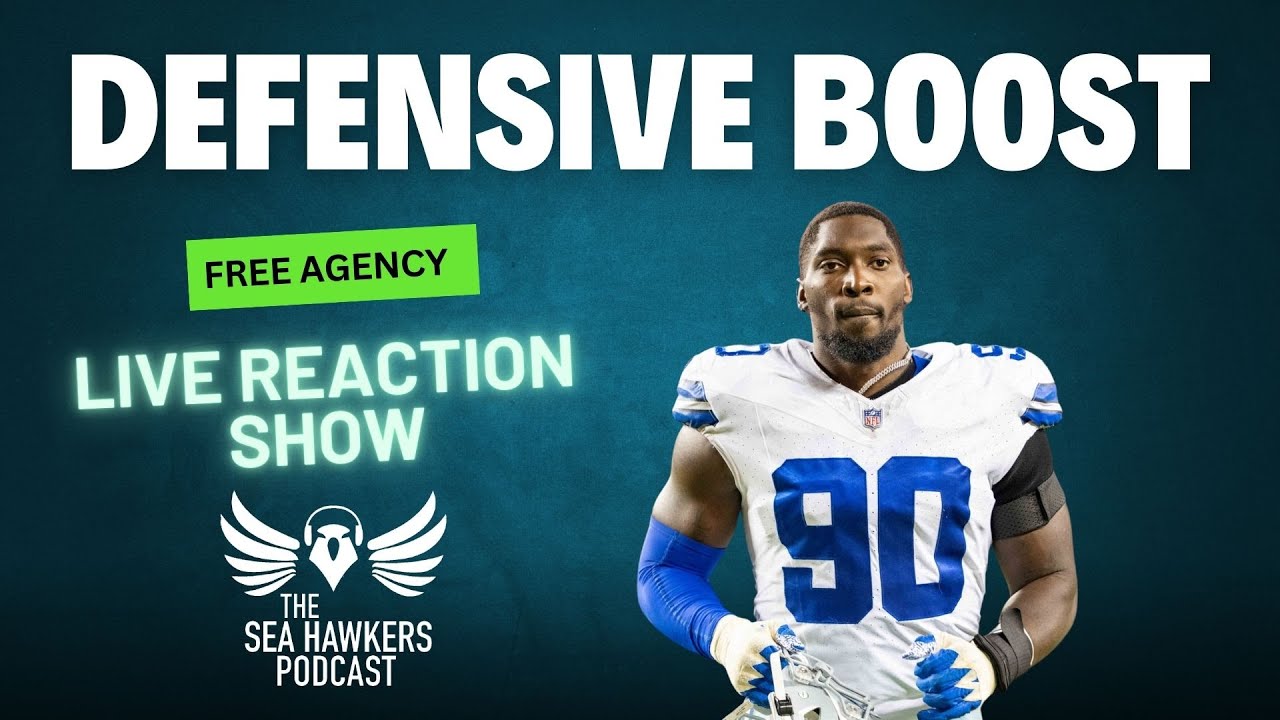 Seahawks Boost Defensive Line, Whiff on Offensive Line - YouTube