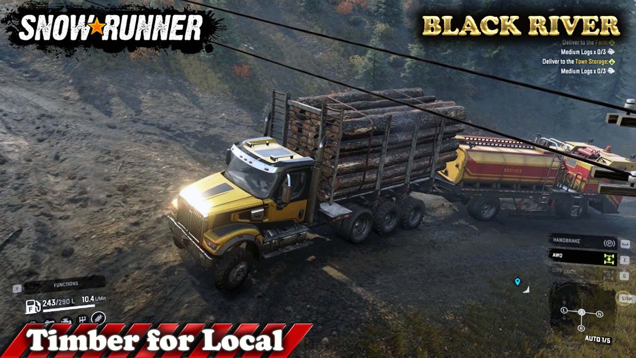 Snowrunner - Timber for Local Part 3 - YouTube