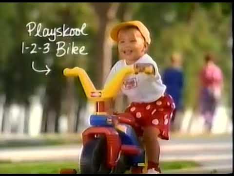 Playskool 1-2-3 Bike commercial (1992) - YouTube