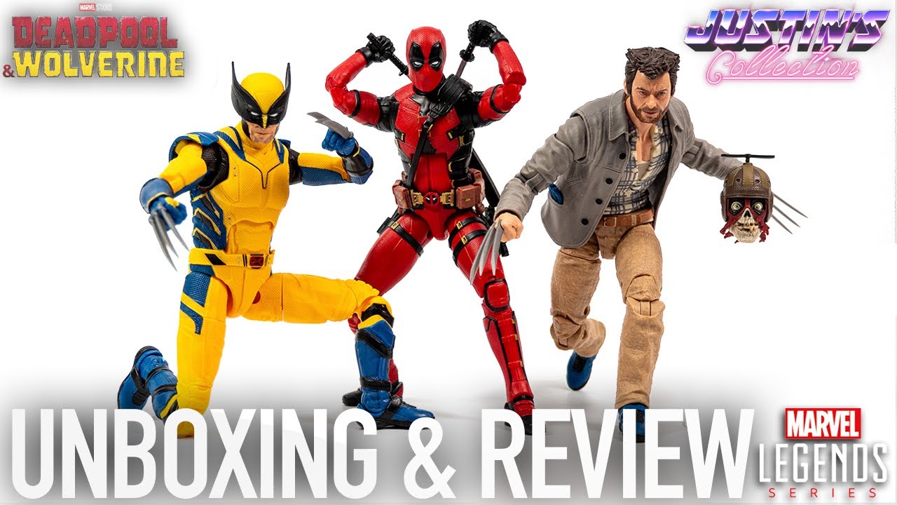 Deadpool & Wolverine Marvel Legends Unboxing & Review - YouTube