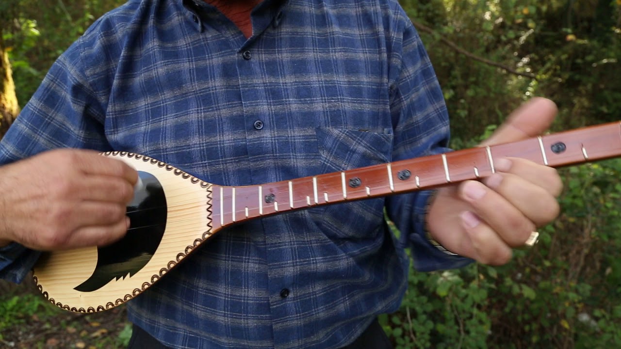 Çifteli - Cifteli me gjysëm nota. Melodi popullore në natyrë (Folk ...