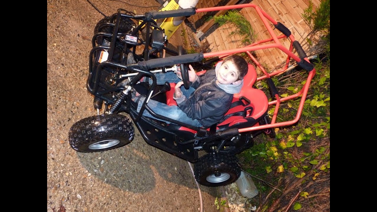 BUGGY ENFANT DAZON 90cc 4 temps (raider mini 90) Kart karting cross ...