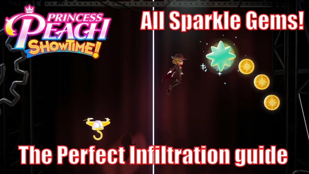 The Perfect Infiltration - All Sparkle Gems | 100% quick guide - YouTube