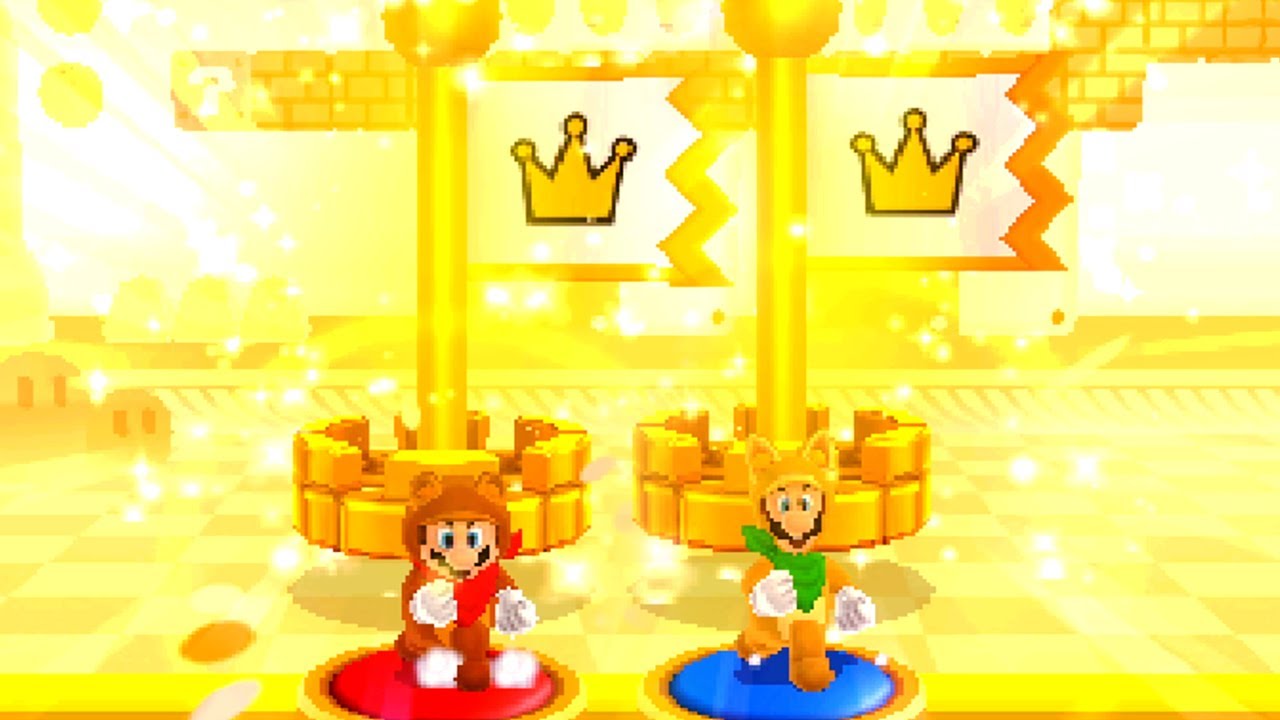 Super Mario 3D Land - 100% Walkthrough Part 22 No Commentary Gameplay ...