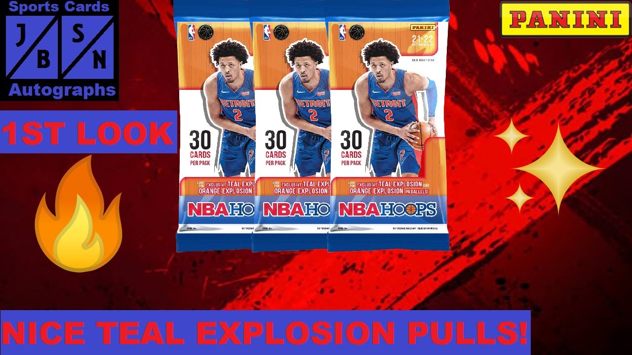 I Pulled THESE Nice Teal Explosion Cards!!! | 2021 Panini NBA Hoops Fat ...