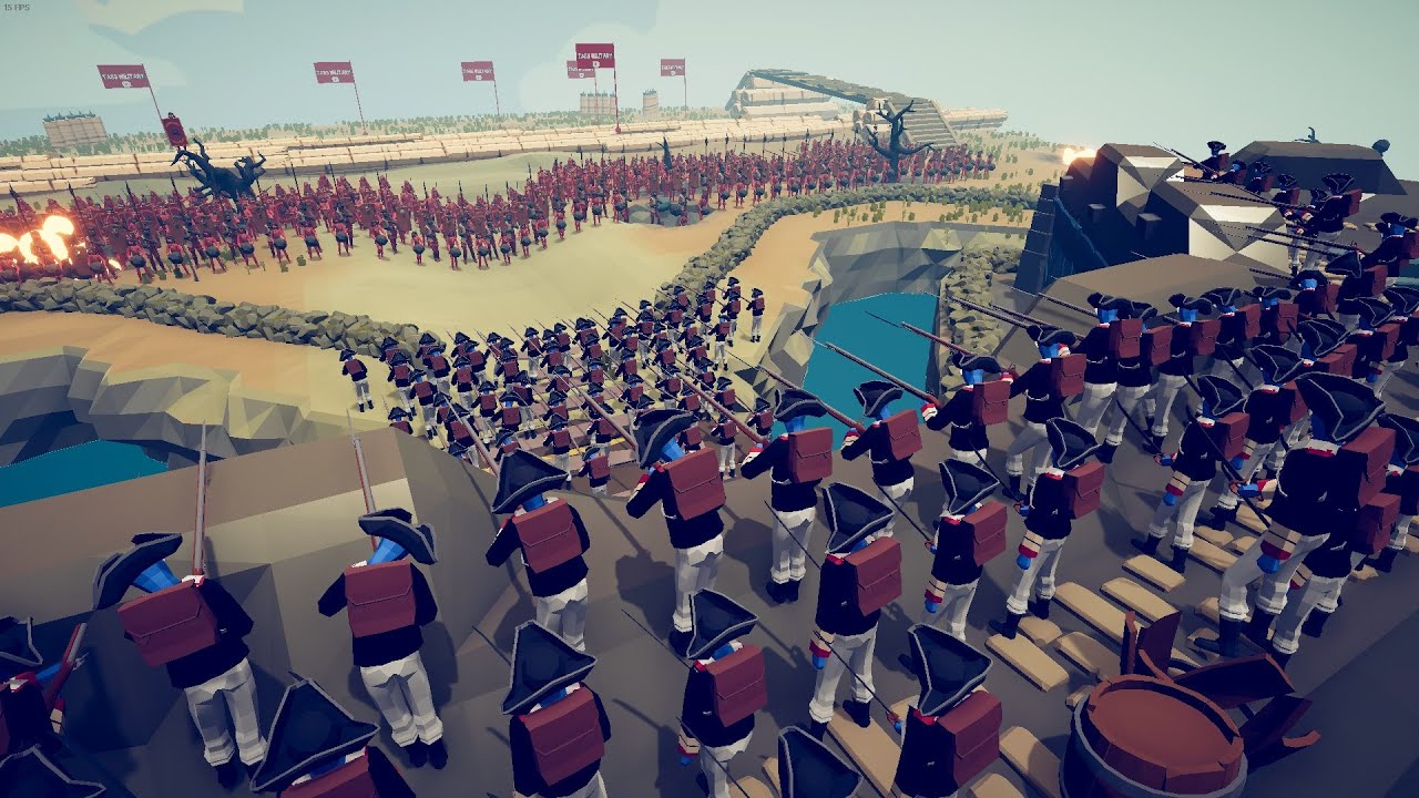 60x American soldier vs All Faction - Totally Accurate Battle Simulator ...