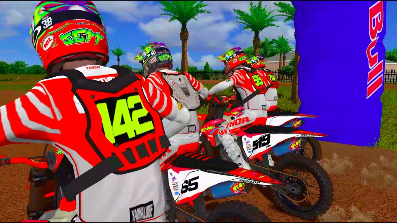 TEAM FMF FACTORY MX BIKES - YouTube