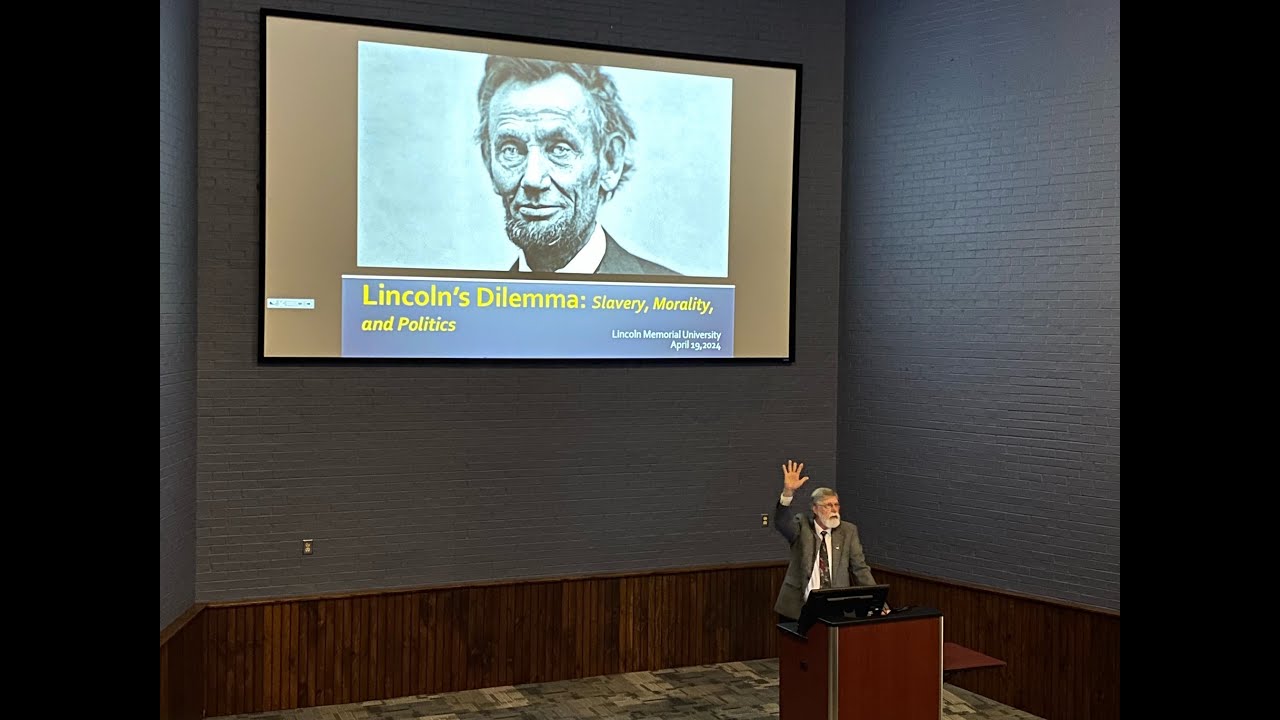 Dr. Michael Toomey, "Lincoln's Dilemma: Slavery, Morality, and Politics ...
