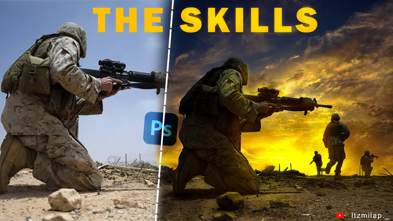 Indian Photoshop Artist | Re-created Normal Image to Edited One ! - YouTube