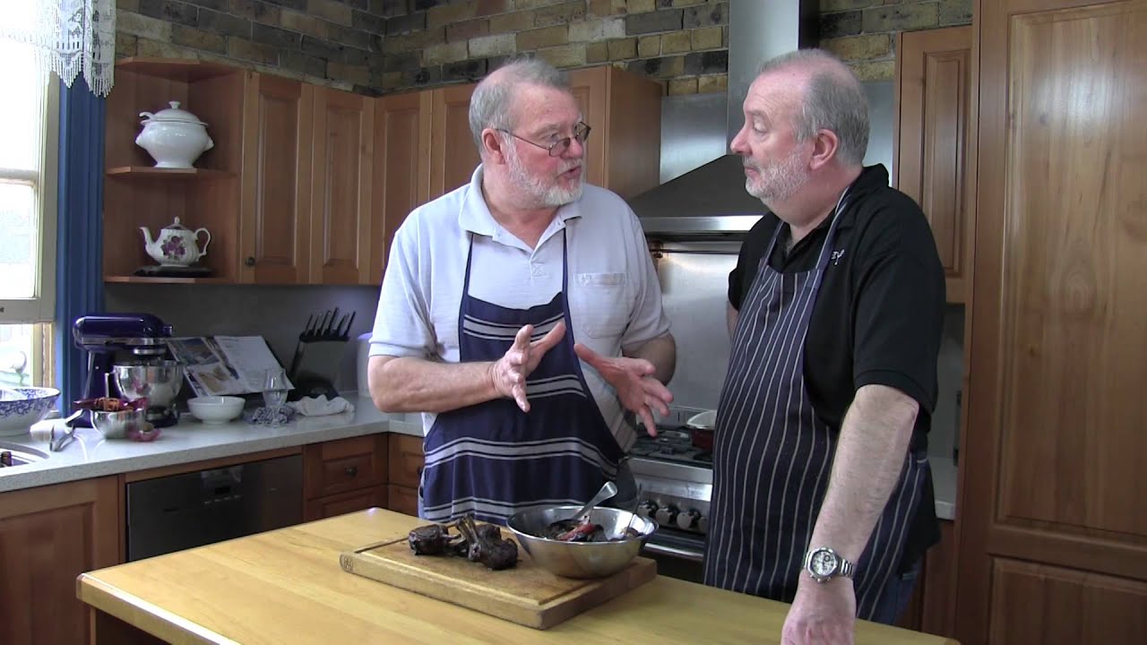 Char-grilled Marinated Lamb Cutlets - Two Fat Brothers - YouTube