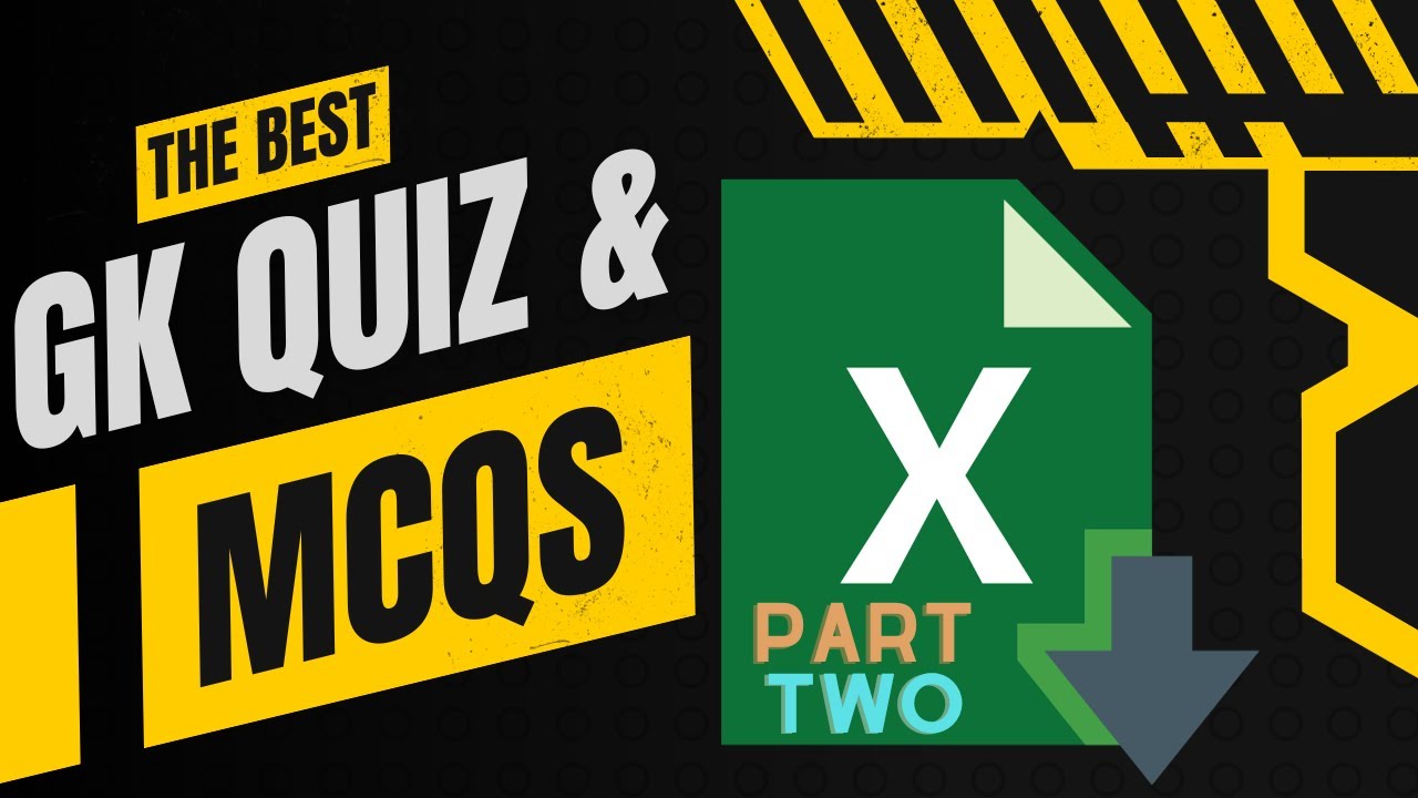 20 Multiple Choice Questions MCQs Test Your Spreadsheet Skills | Part 2 ...