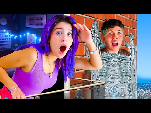 ESCONDITE CON CINTA ADHESIVA!!😎| Leyla Star💫