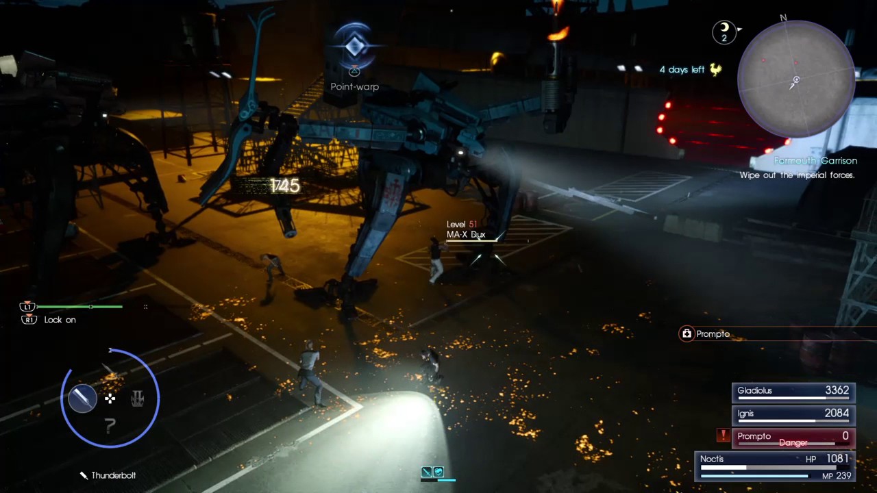 FINAL FANTASY XV Leide: Formouth Garrison -End-(Sidequest) - YouTube