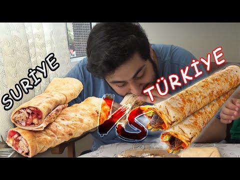 TÜRK DÖNERİ VS SURİYELİ DÖNERİ ! (YOĞURTLU DÖNER)