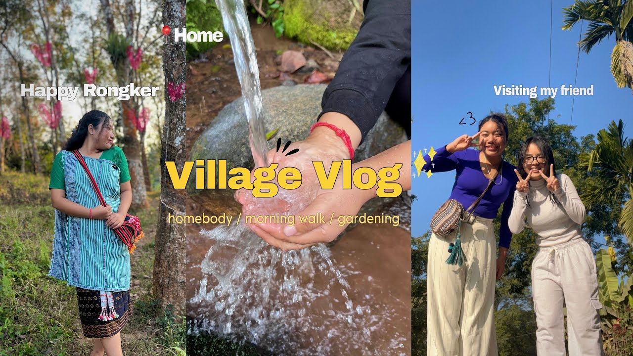 Things I do at home 🏠/ meeting @AkrongTissopi / rongker puja 🎀 - YouTube
