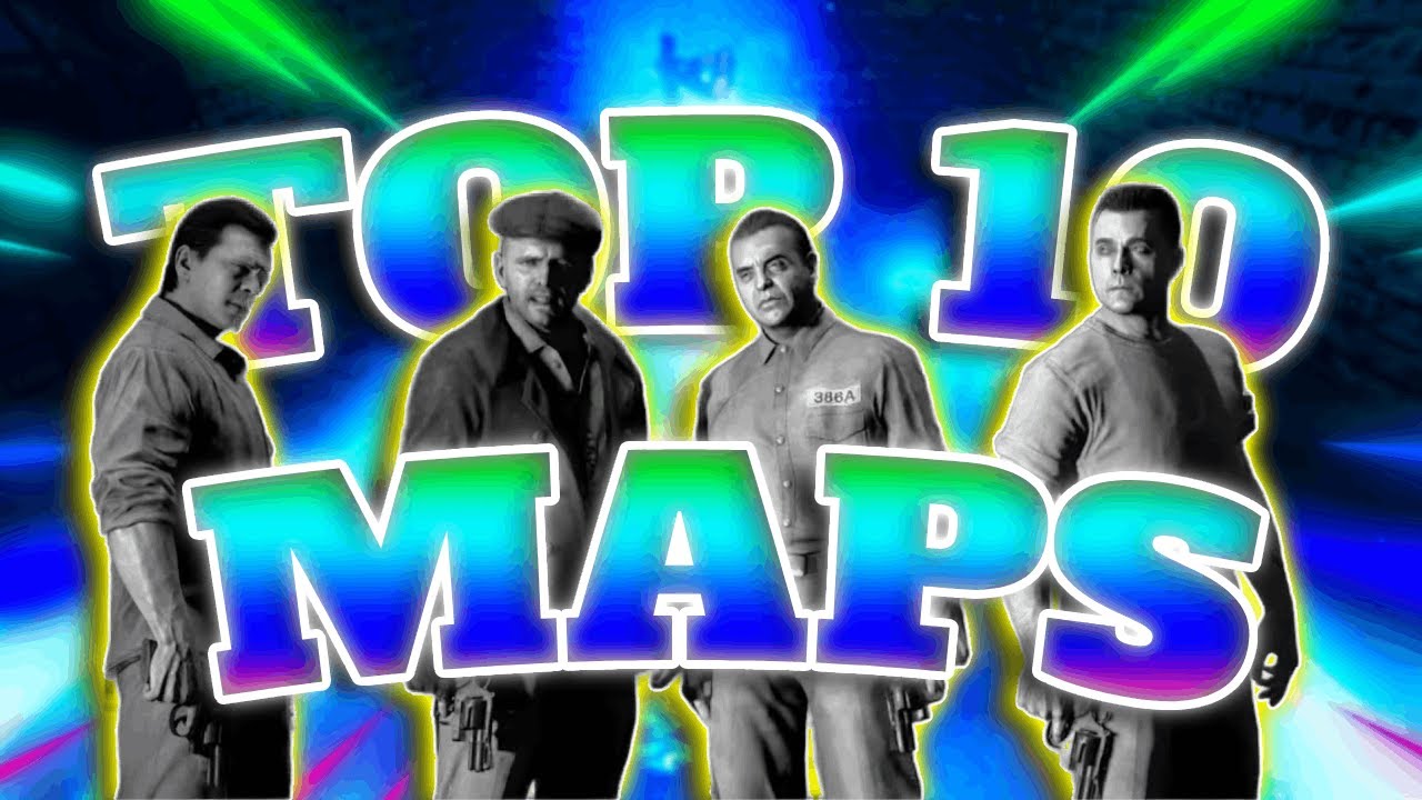 THE BEST 10 ZOMBIES MAPS OF ALL TIME - YouTube