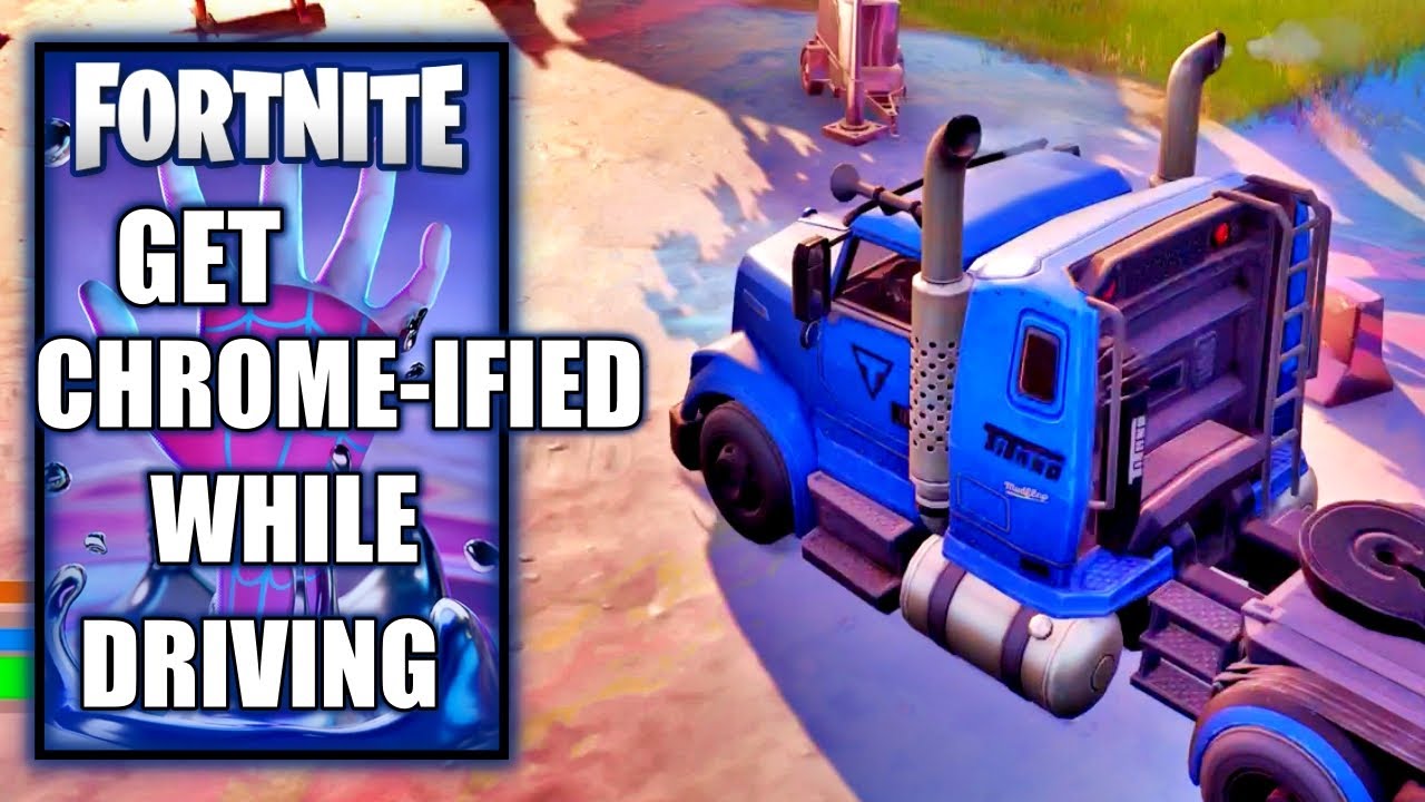 Fortnite - Get Chrome-ified While Driving - The Herald Quest - YouTube