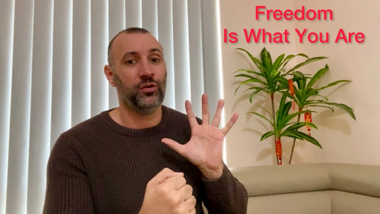 You Don’t Have Free Will: Going From Free Will To Freedom Itself. - YouTube