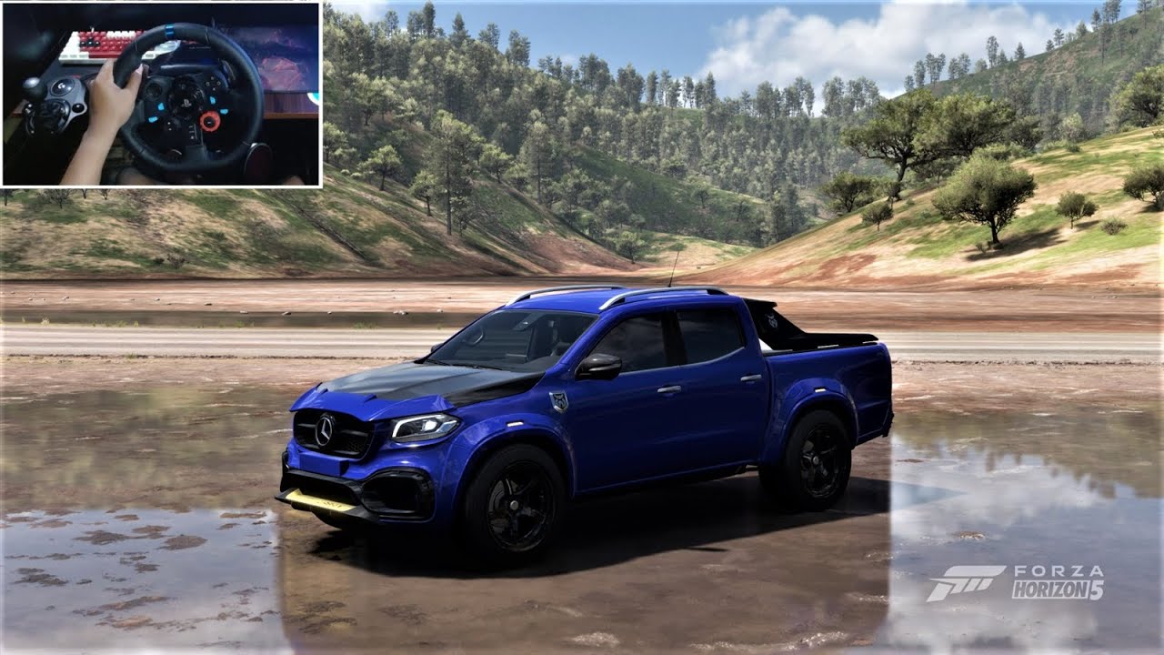Mercedes X Class WIDE BODY - Forza Horizon 5 | Logitech Gameplay - YouTube