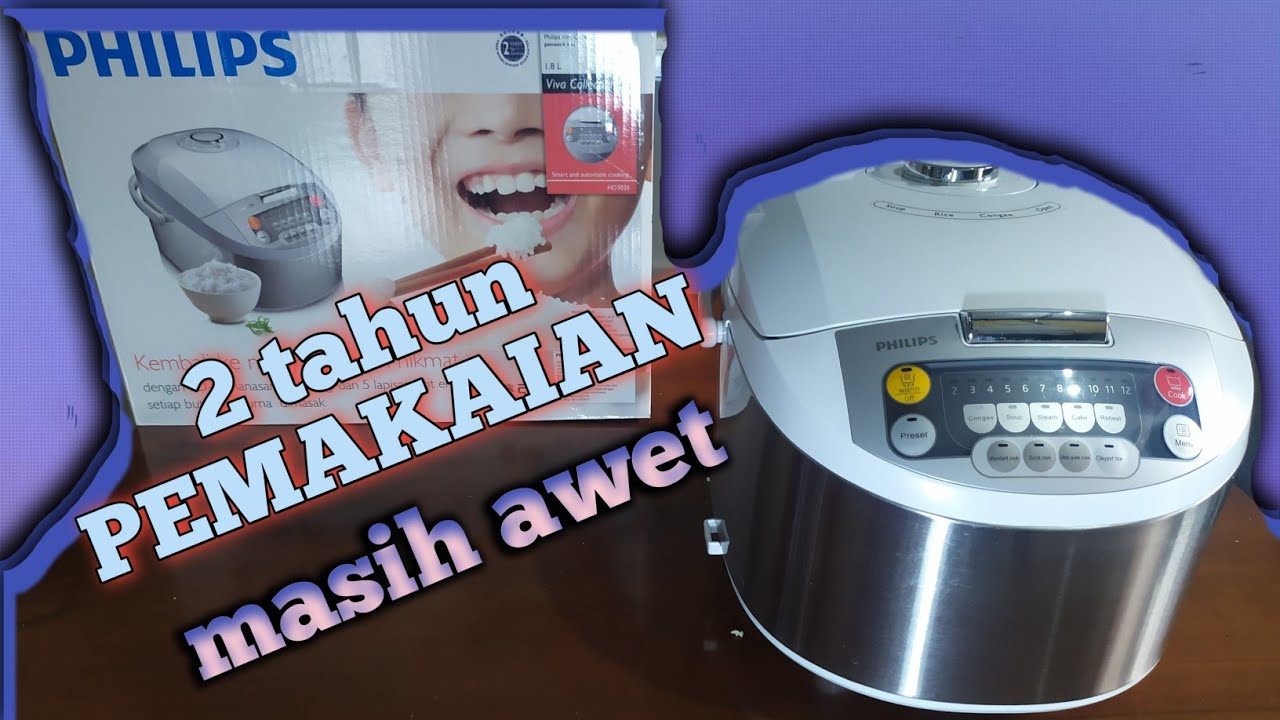 magic com digital PHILLIPS HD 3038 , rice Cocker PHILLIPS HD - YouTube