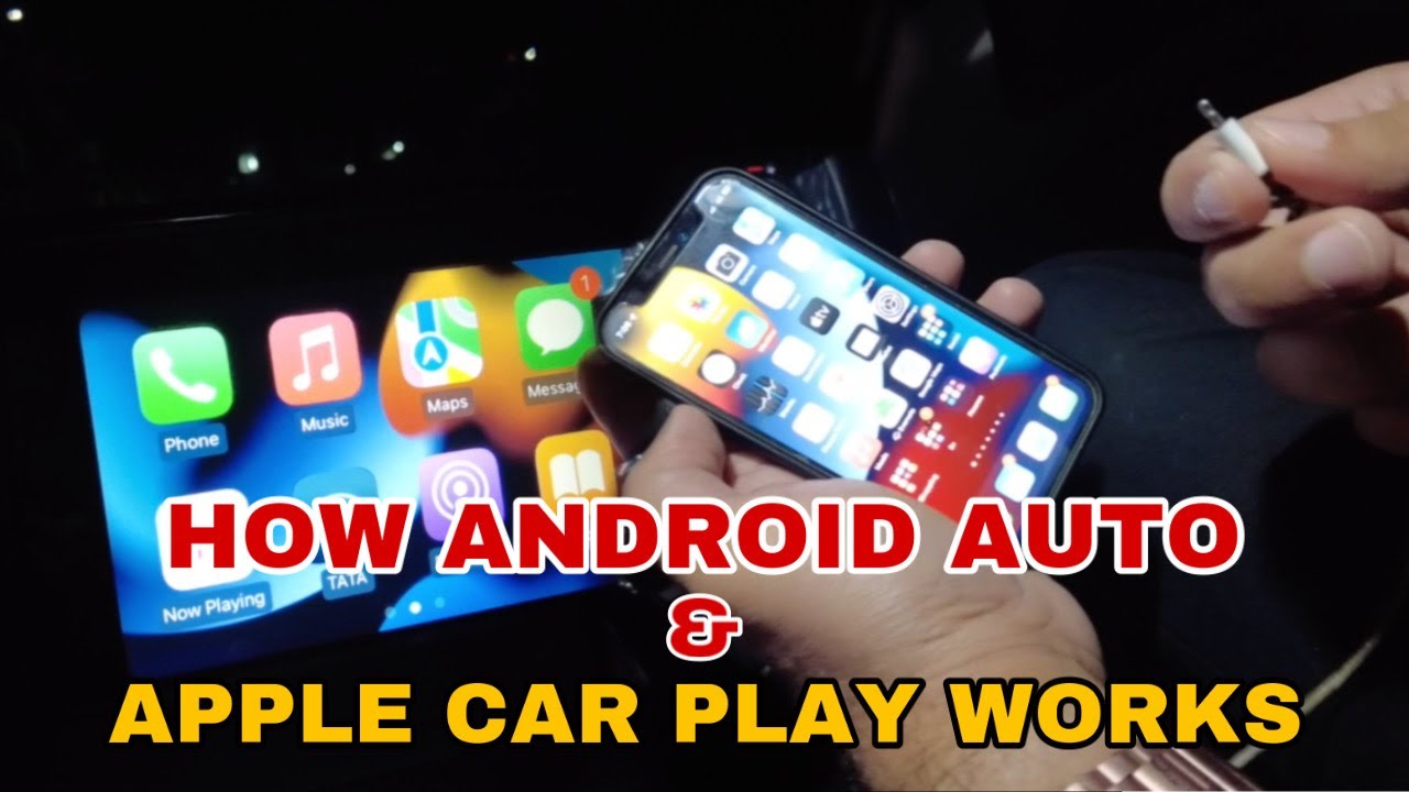 How Apple Car Play Android Auto Works In Nexon EV Random EV Gyaan how-apple-car-play-android-auto-works-in-nexon-ev-random-ev-gyaan
