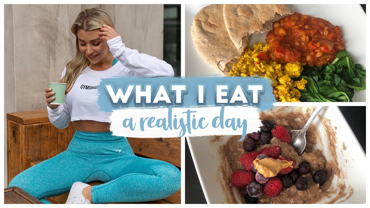 FULL DAY OF EATING| HEALTHY + REALISTIC| Vlog 2 - YouTube
