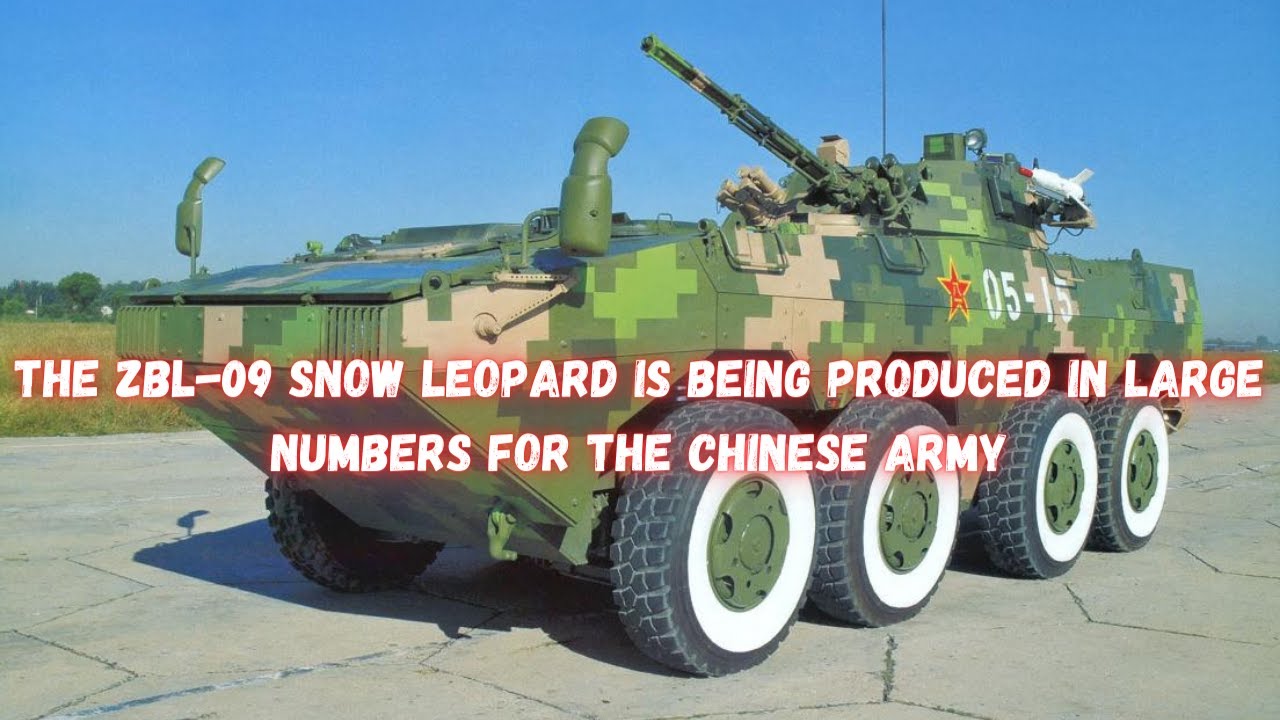 The ZBL 09 Snow Leopard is being produced in large numbers for the ...