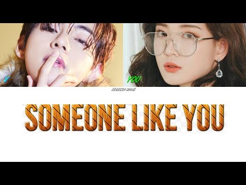 Taehyung 태형 - 'Someone Like You' (Cover) (Bts and You - 8th Member)[Color Coded Lyrics Eng]