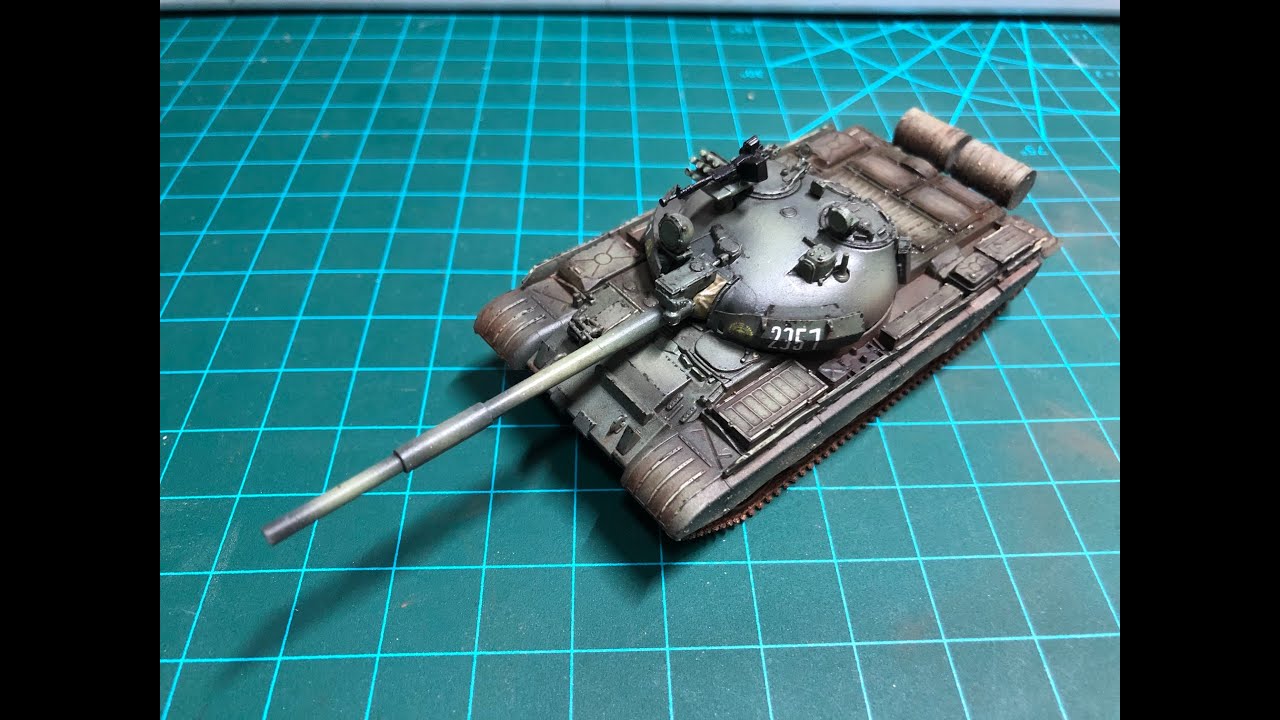 [Full Bulid]Trumpeter 07148 1/72 T62-BDD 补档 - YouTube