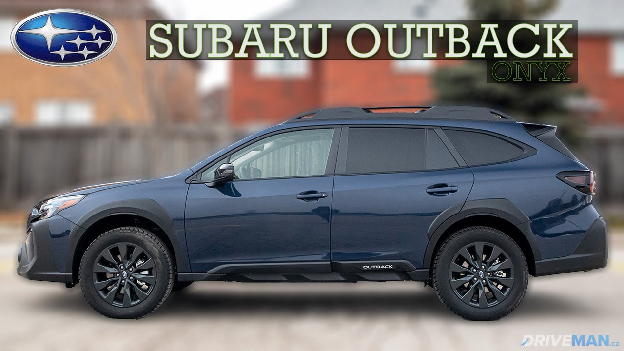 Check Out What You Get For $38,695 // 2023 Subaru Outback Onyx - YouTube