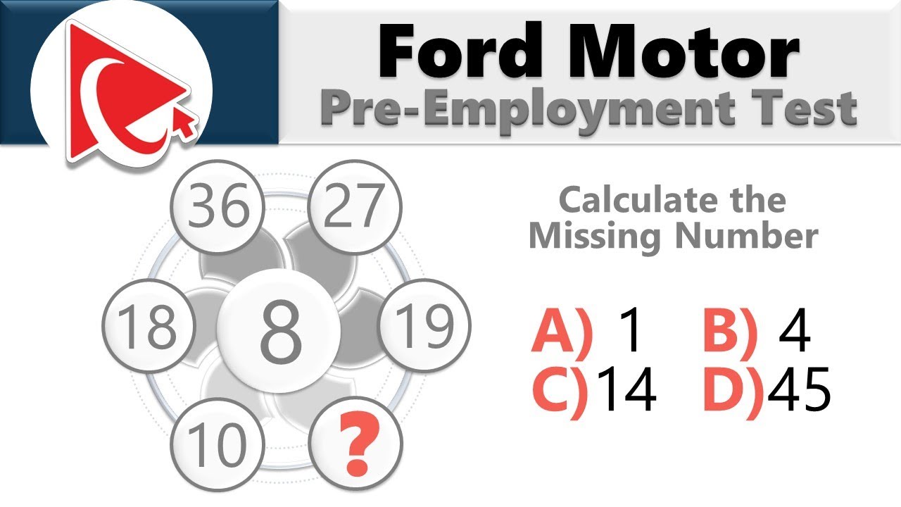 How to Pass Ford Pre-Employment Assessment Test - YouTube